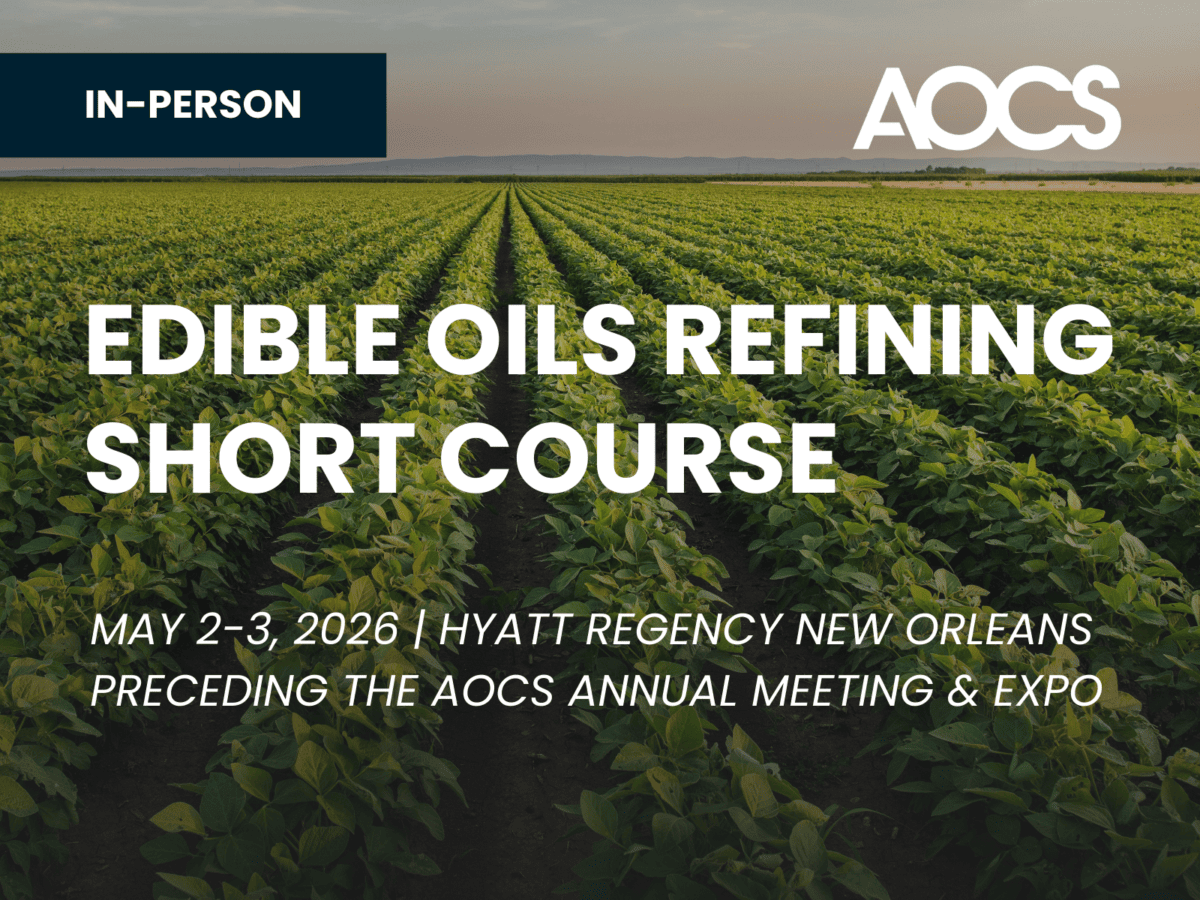 Events & Education Calendar - AOCS