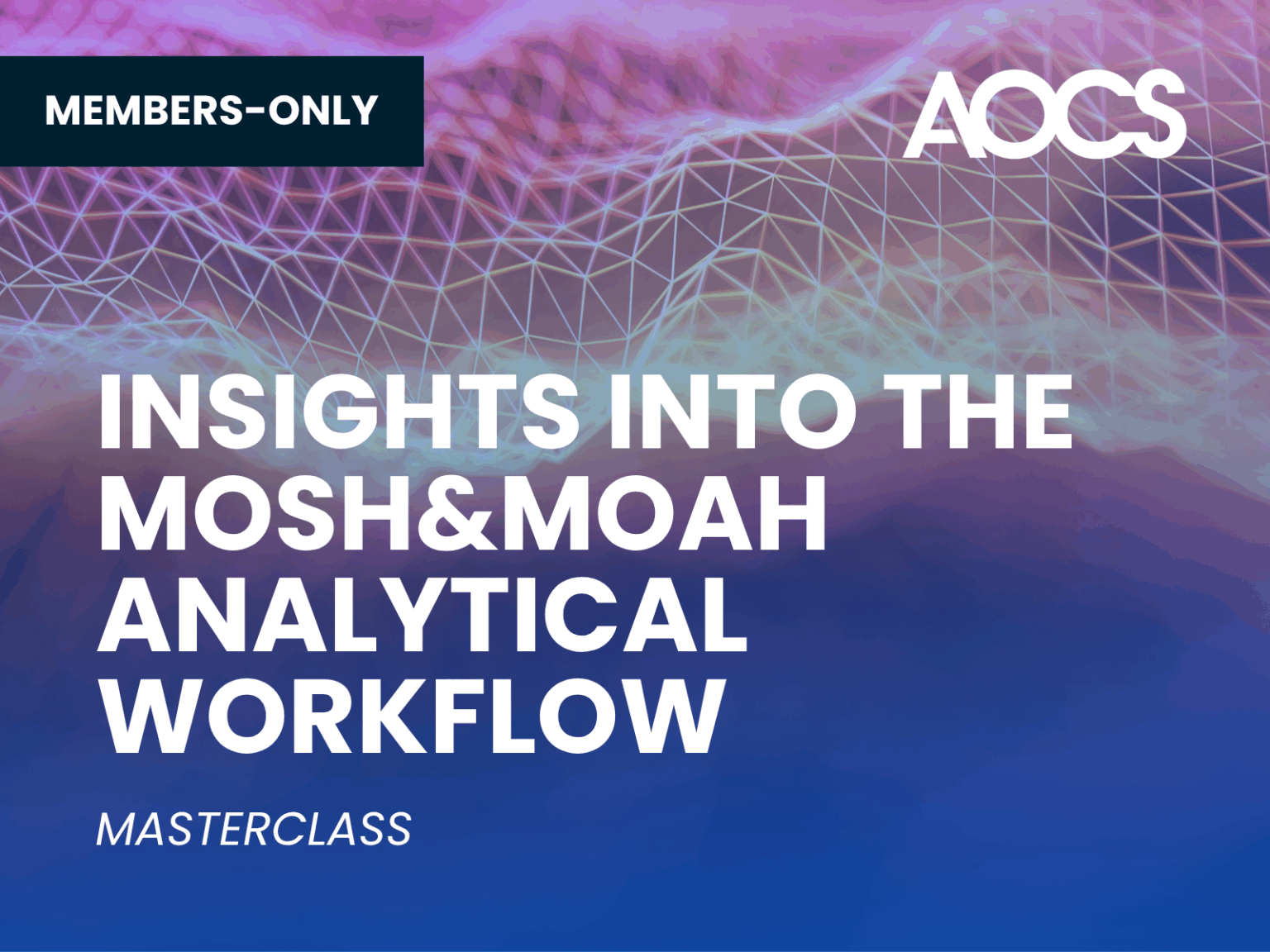 Individual Membership - AOCS